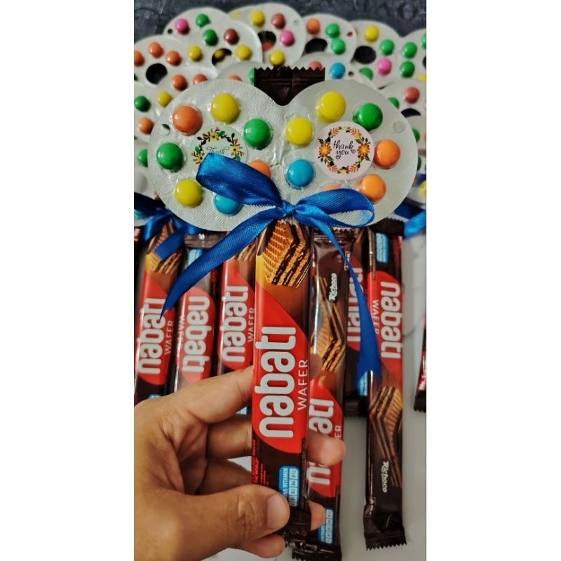 30pax Goodies Doorgift Set Nabati + Coklat SpekMata + Reben Majlis ...