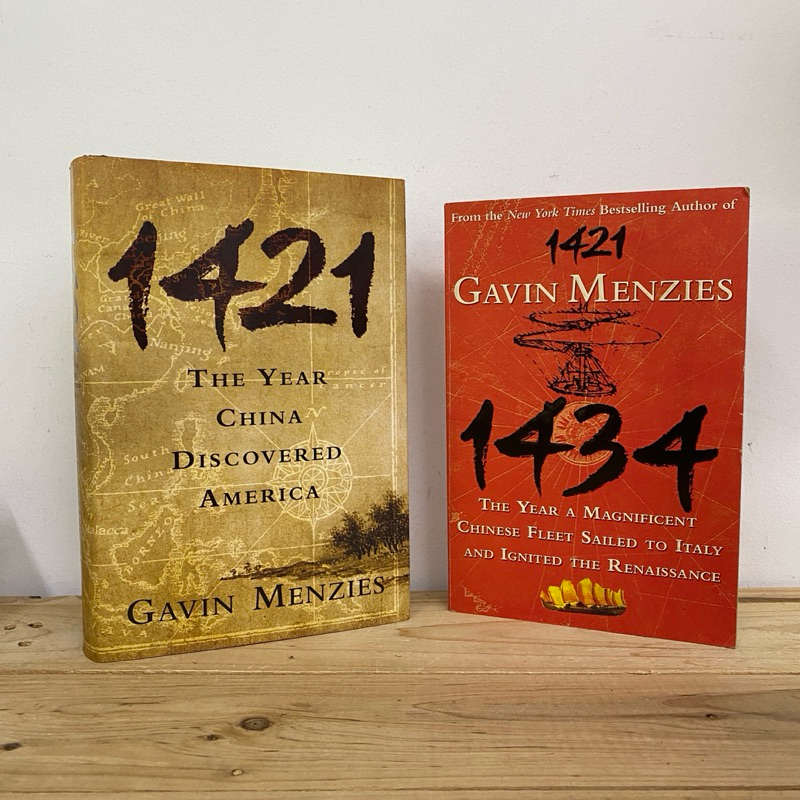 Gavin Menzies’ Books : 1421 and 1434 (Preloved) | Shopee Malaysia