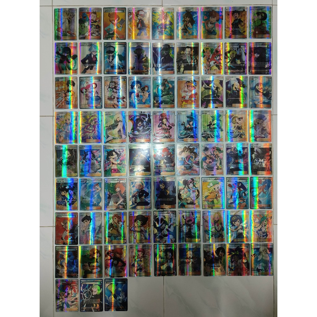 Pokemon Custom Made Card - Trainer Supporter Card Rare Holofoil Full ...