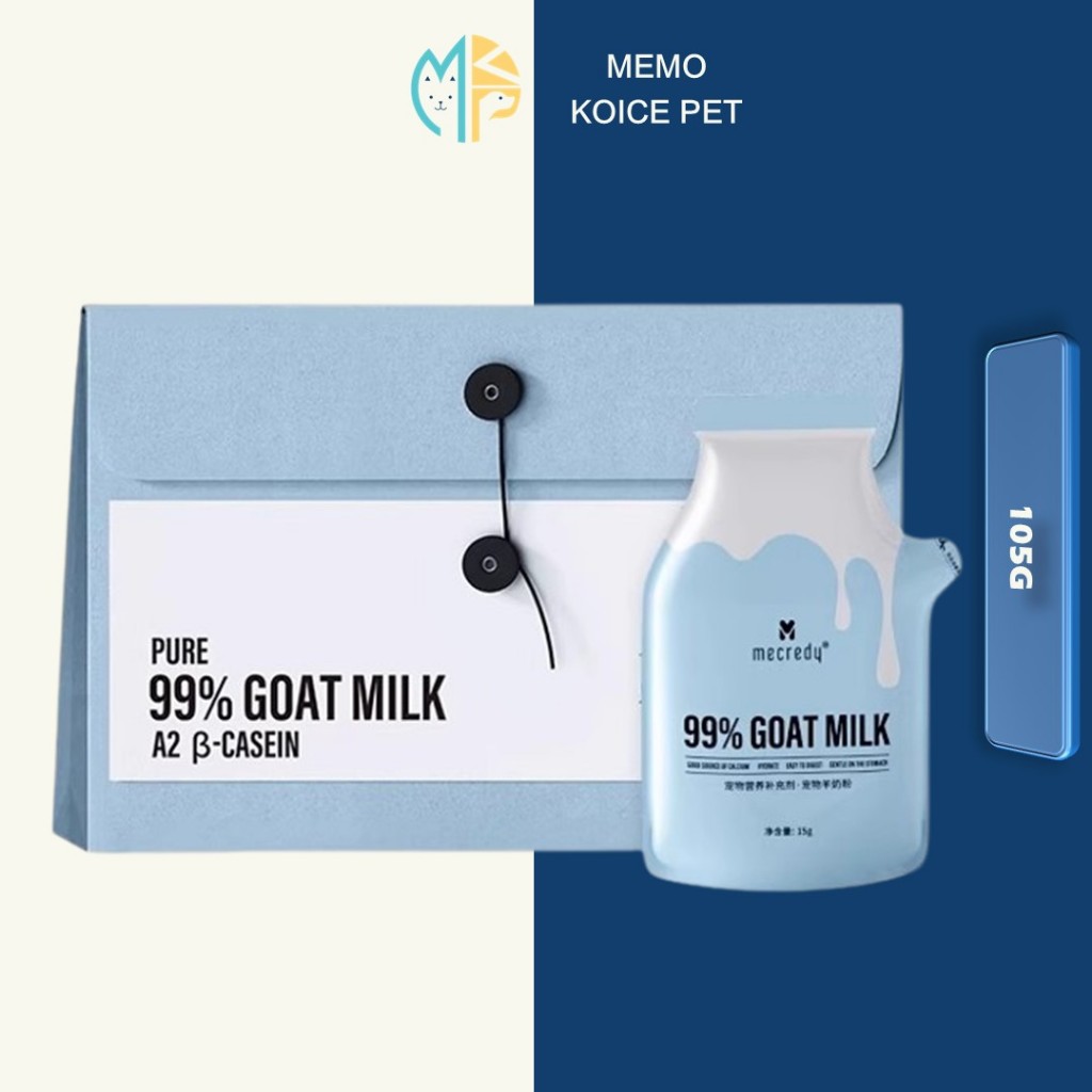 Mecredy 明质 A2 β-Casein Pure 99% Goat Milk Powder for Kitten&Puppy 15g ...