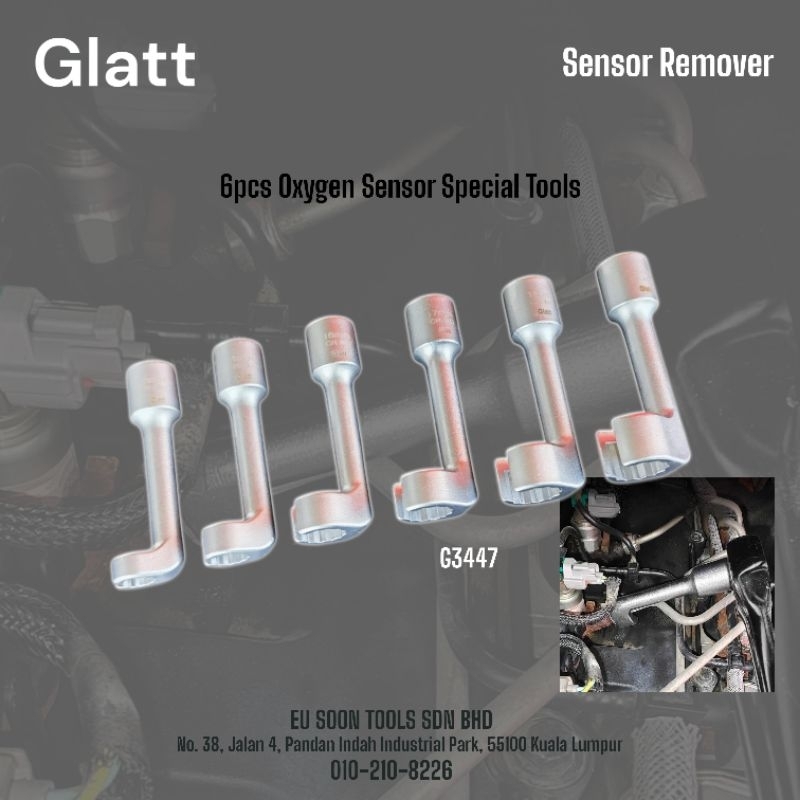 Glatt 6pcs Oxygen Sensor Special Socket (1/2"Dr) | Shopee Malaysia
