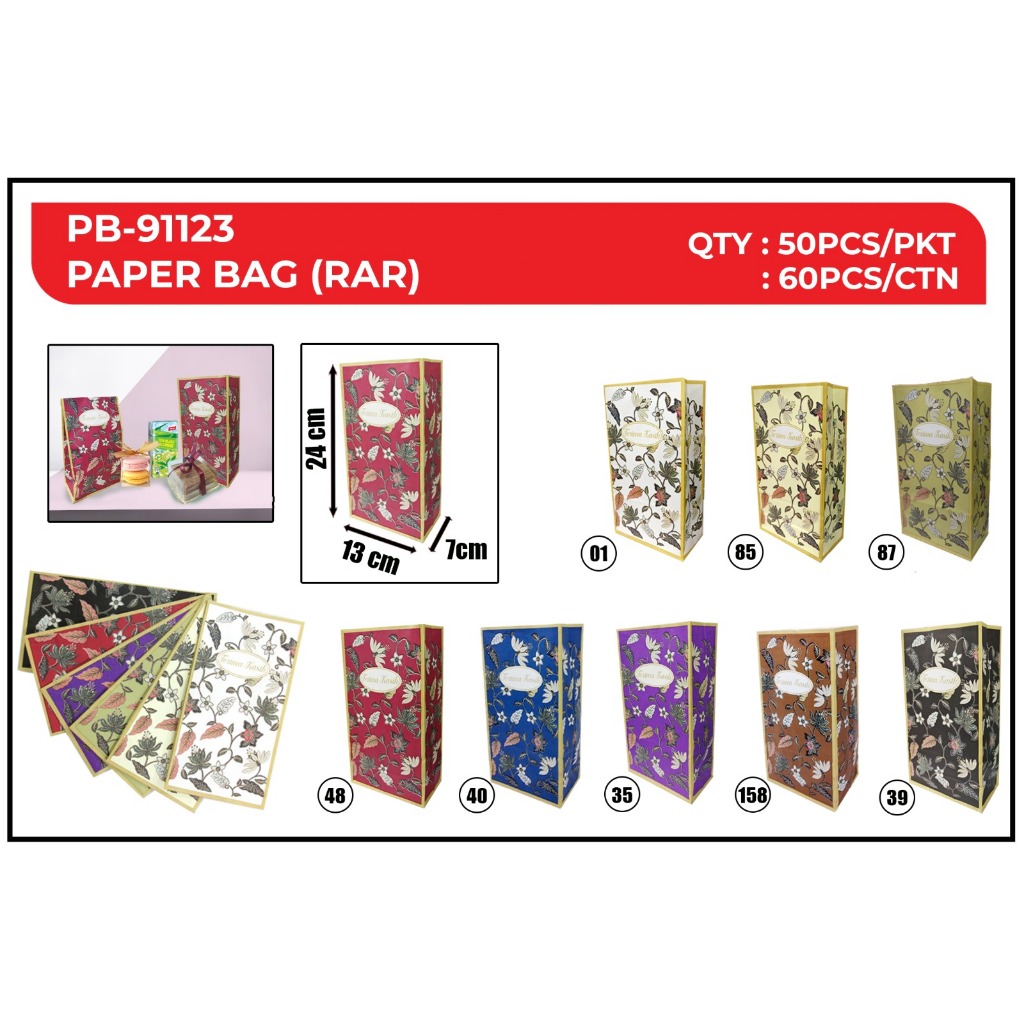 [Ready Stock] (50pcs) Paper Bag Goodies | Bag Doorgift | Beg Hadiah ...