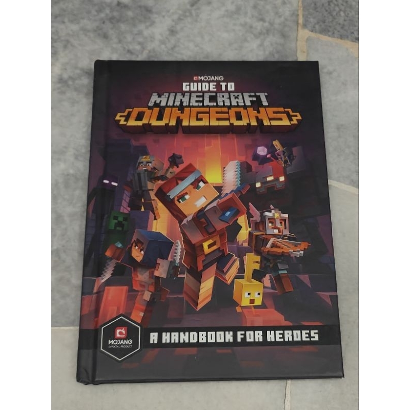 Guide to Minecraft Dungeons| Mojang| Egmont | Shopee Malaysia