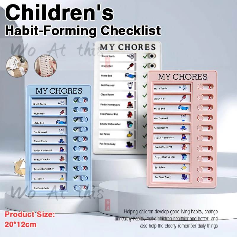 Multi-purpose Wall Hanging Check List Self Discipline Memo Board Daily ...