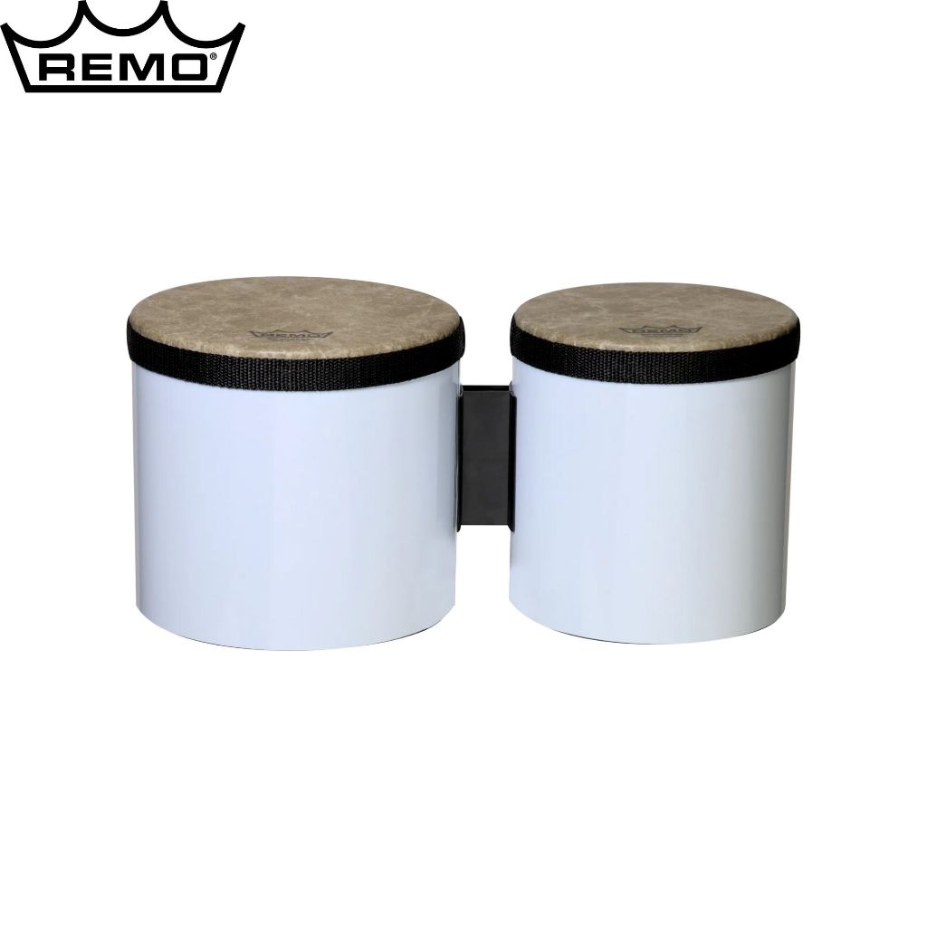 Remo BG-5300-00 6 Inch – 7 Inch Pretuned Bongo Set White | Shopee Malaysia