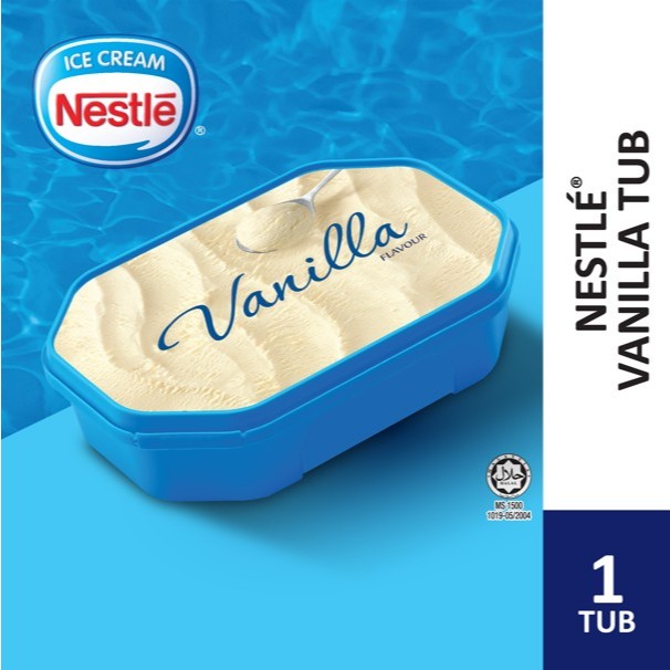 [Selected Area] NESTLÉ Vanilla Frozen Confection 1.5L (1 Tub) | Shopee ...
