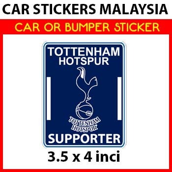 Car Sticker / Bumper Sticker / Small Stickers - Tottenham Hotspur EP ...