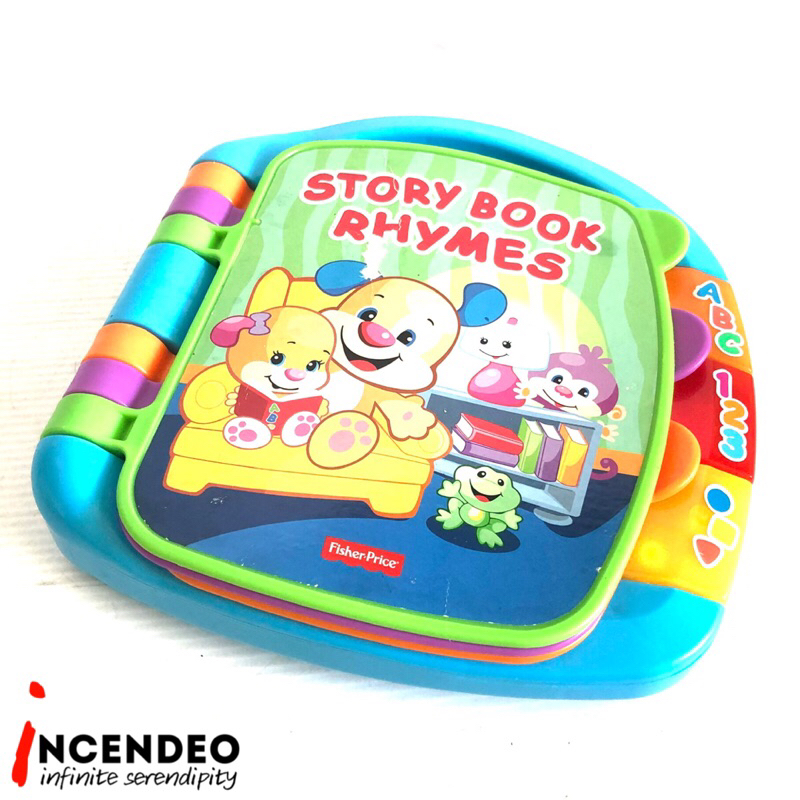 Fisher-Price Storybook Rhymes Book Toy | Shopee Malaysia