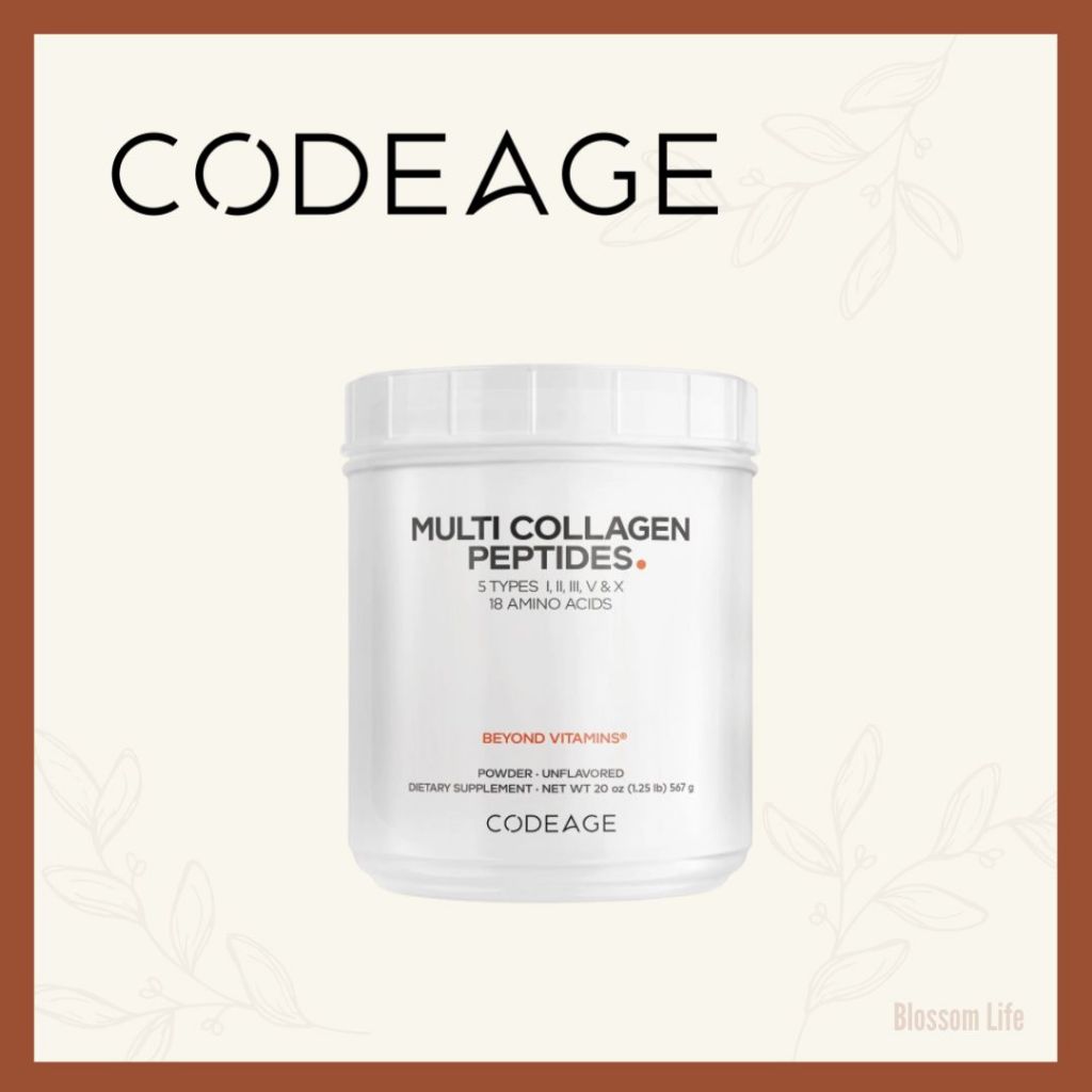 Codeage, Multi Collagen Peptides Powder, Unflavored, 20 oz (567 g) | Shopee Malaysia
