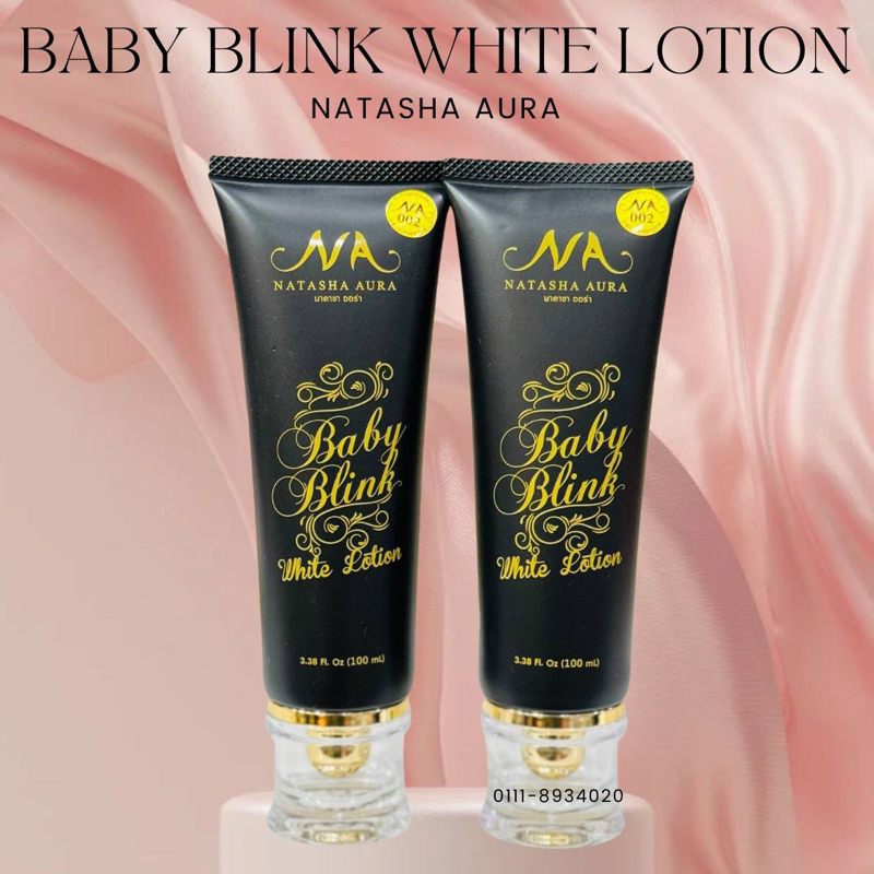 NATASHA AURA BANY BLINK WHITE LOTION 100ml ORIGINAL HQ 100% | Shopee Malaysia