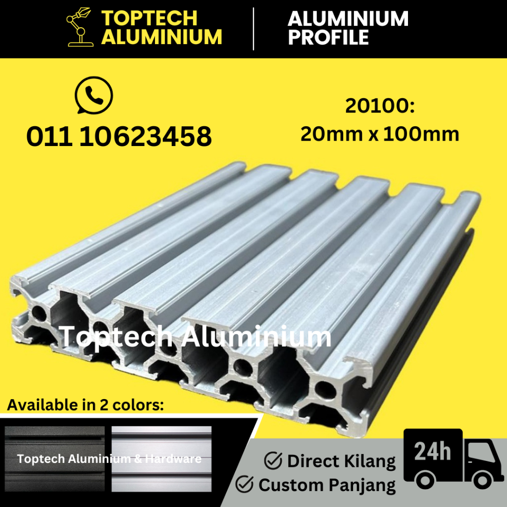 [Custom Panjang/Heavy-duty] 20100 Aluminium profile conveyor ...