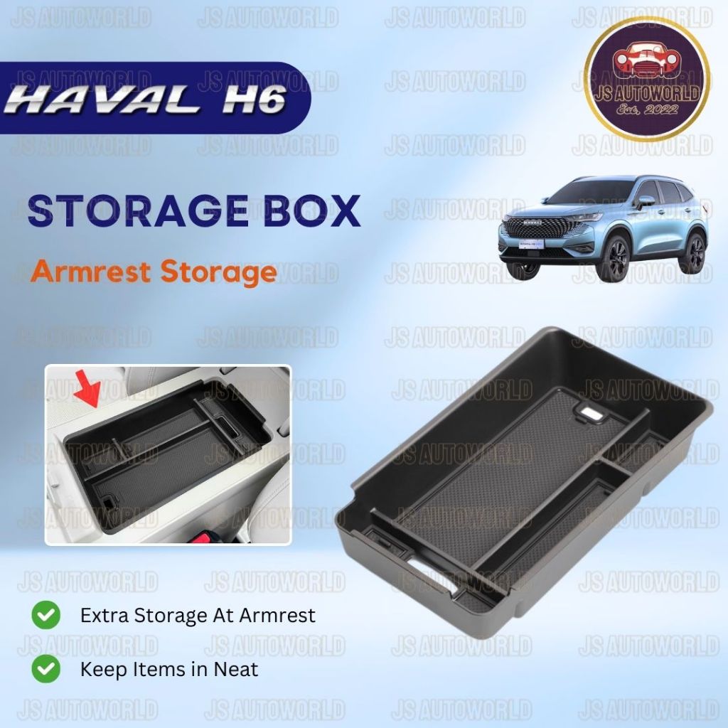 GWM Haval H6 Arm Rest Storage Box Car Organizer Storage Compartment ...