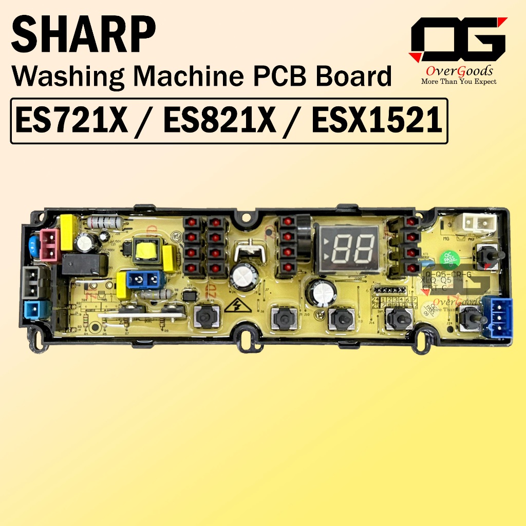 SHARP ES721X / ES821X / ESX1521 Washing Machine PCB Board Mesin Basuh ...
