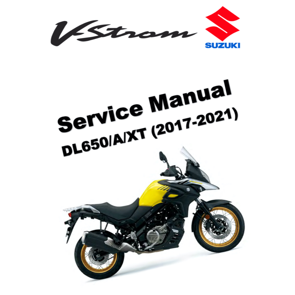 SUZUKI V STORM V STROM VSTROM DL650/A/XT "L7" (2017-2021) SERVICE ...
