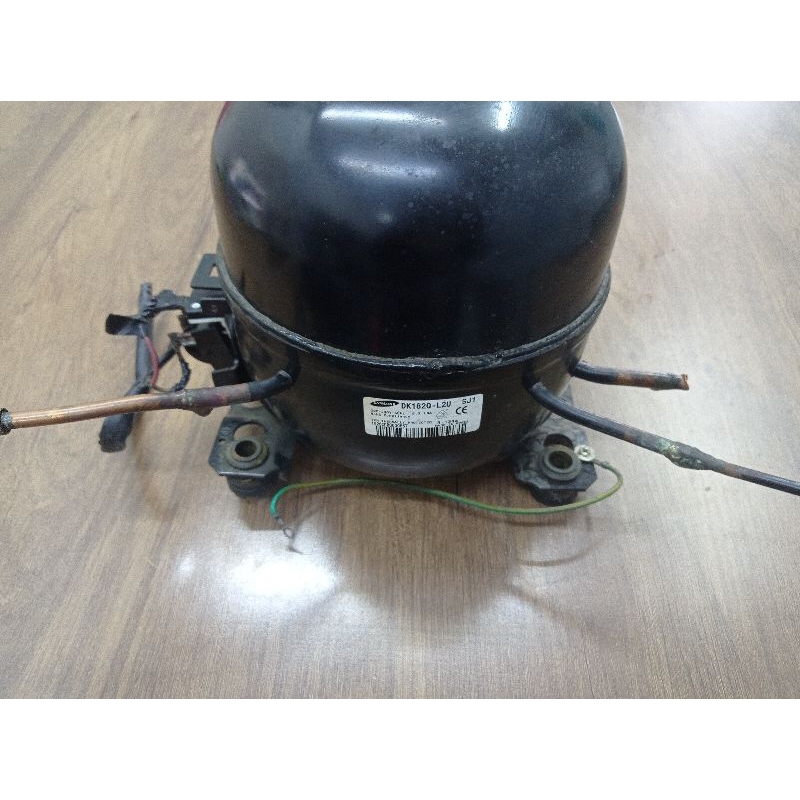 ORIGINAL USED SAMSUNG REFRIGERATOR COMPRESSOR 220-240V /50Hz, R134a NON INVERTER REFRIGERATOR ...