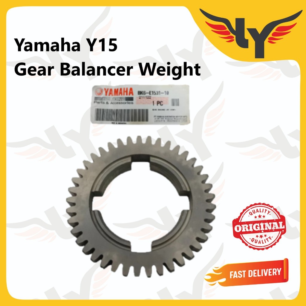 Yamaha Y15 Gear Balancer Weight - BK6-E1531-10 (100% Original) | Shopee ...