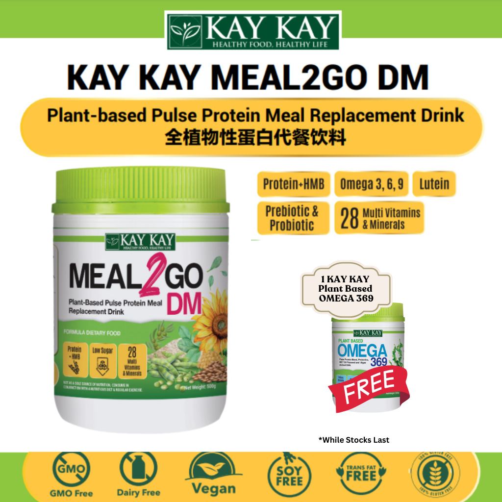 KAY KAY MEAL2GO DM (Plant-Based Protein for Dietary Management) FREE ...