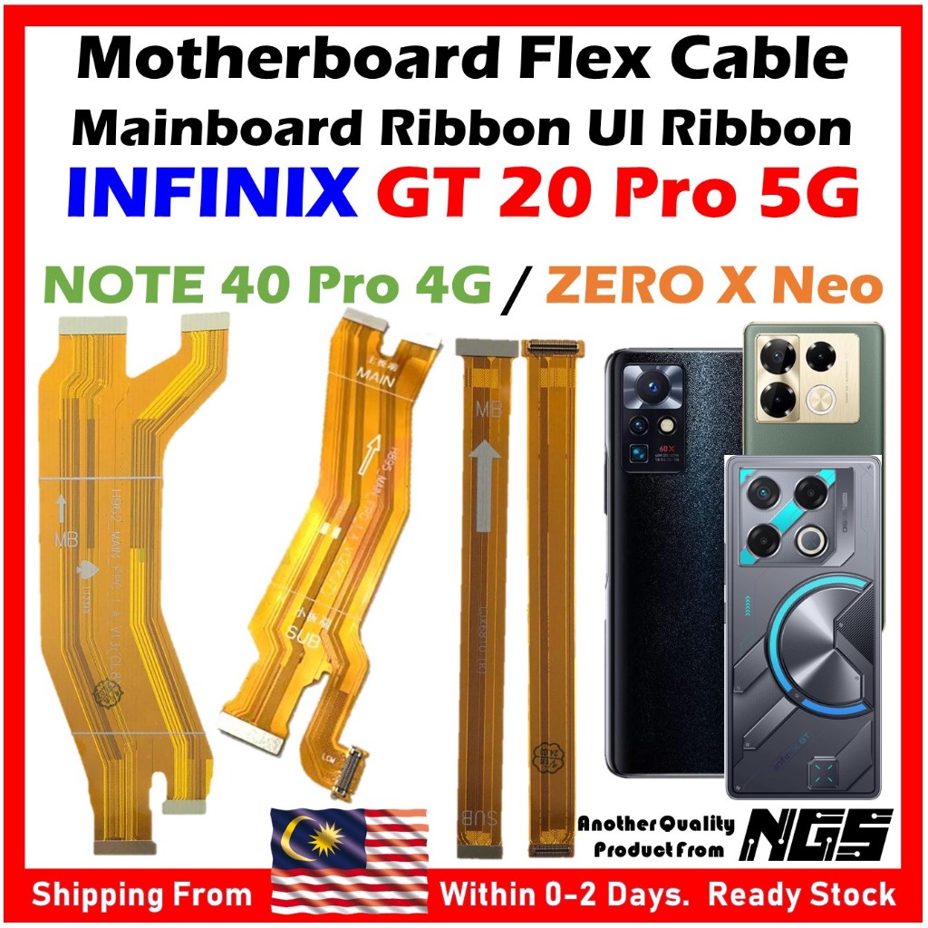 Motherboard Flex Cable Mainboard Ribbon UI Ribbon For INFINIX GT 20 Pro ...