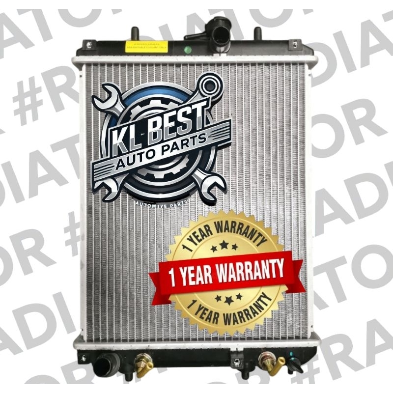 NEW PERODUA VIVA 660 850 1.0 AUTO / MANUAL TANGKI RADIATOR | Shopee ...