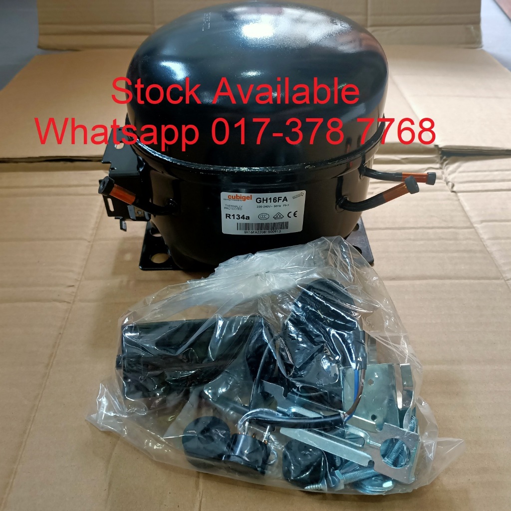 GH16FA (REPLACE AE2415Y) - ORIGINAL CUBIGEL 1/2HP REFRIGERATOR ...