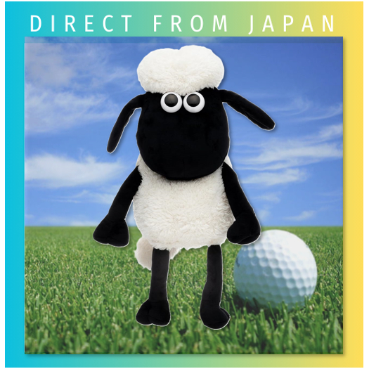 Shaun the Sheep Driver Headcover H-379 Golf【Direct from japan】 | Shopee ...