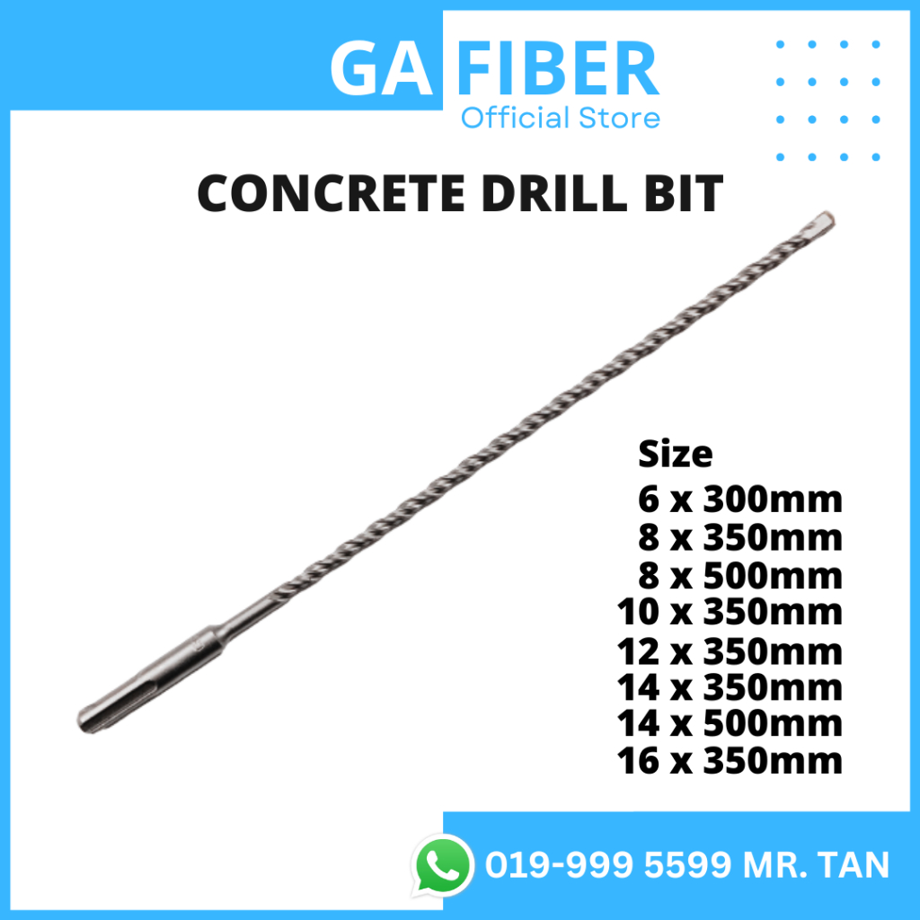 Concrete Masonry Wall Drill Bits / Mata Drill Tebuk Dinding Simen ...