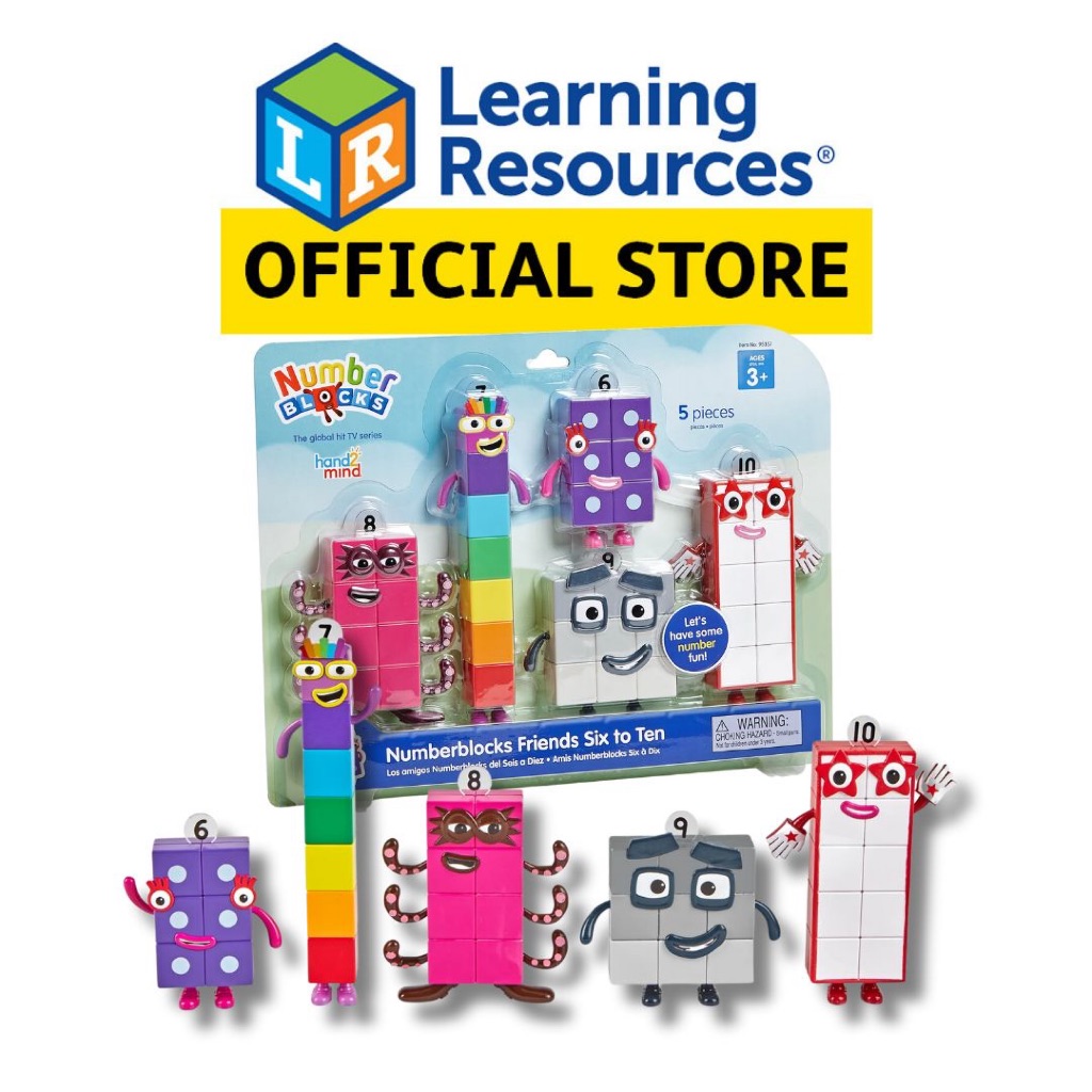 Learning Resources Numberblocks Friends Six to Ten Figure Pack by ...
