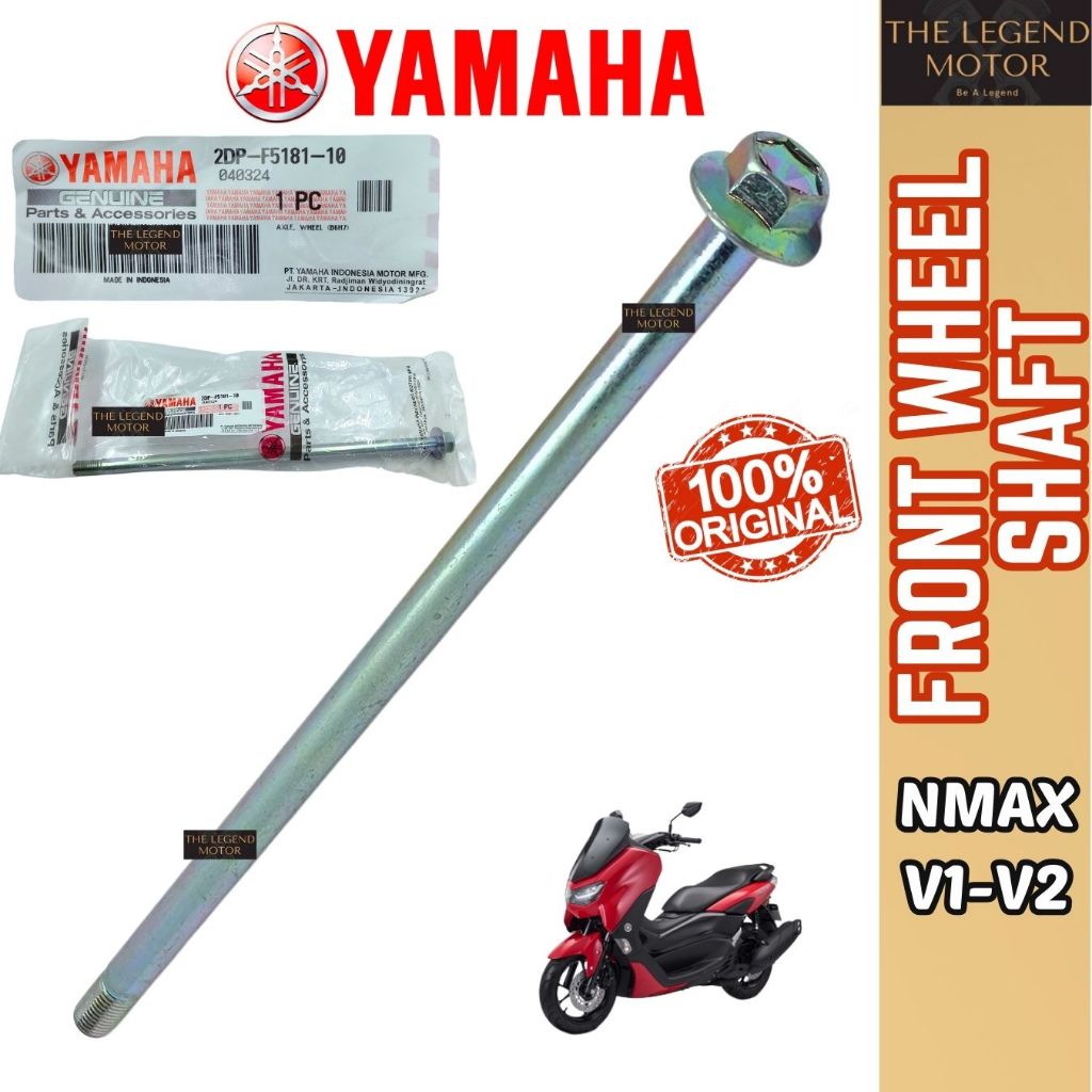 NMAX155 NMAX V1-V2 Front Wheel Shaft Tayar Sub Roda Depan Batang Sab ...