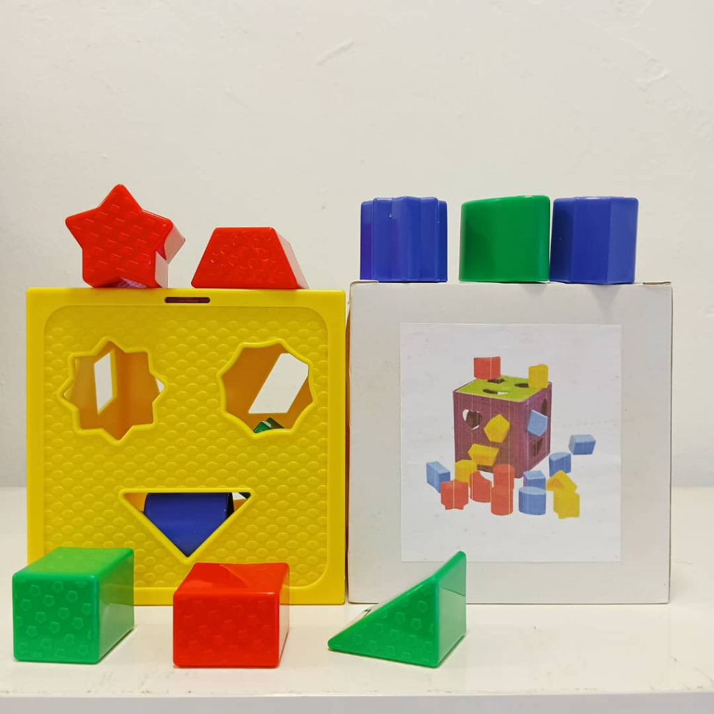 Plastic Block Shapes Toys | Shapes & Colors Block Toys for Kids ...