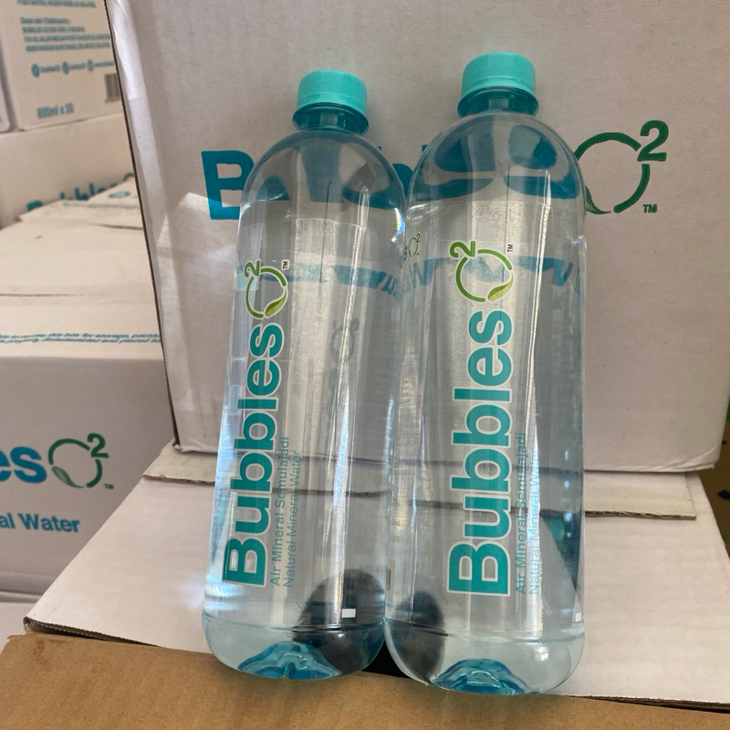 Bubbles 02 800ml Naturally Oxygenated Mineral Water 800ml x 12bottle ...