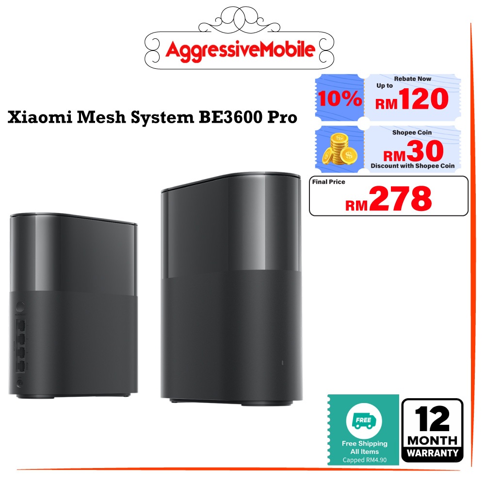 Xiaomi Mesh System BE3600 Pro [Wi-Fi 7 | NFC connect | Guest network ...