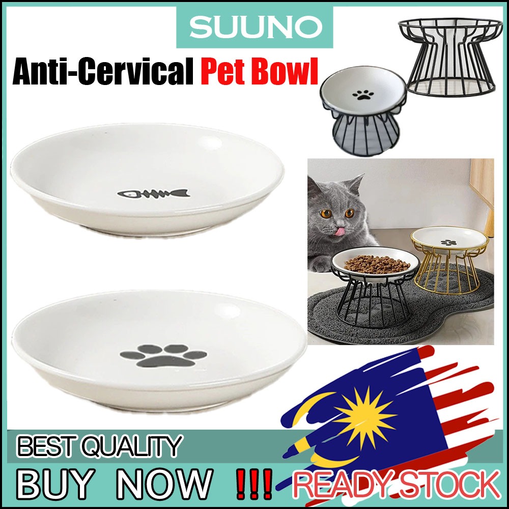 Pet Feeding Cat Dog Need Food Bowl Pet Bowl Ceramic Bowl Canned Plate ...