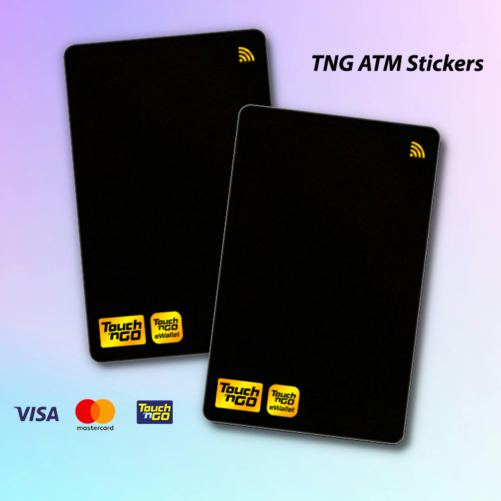 TNG GOLD LUXE TITAN EDITION - TOUCH N GO STICKER CARD / ATM CARD ...