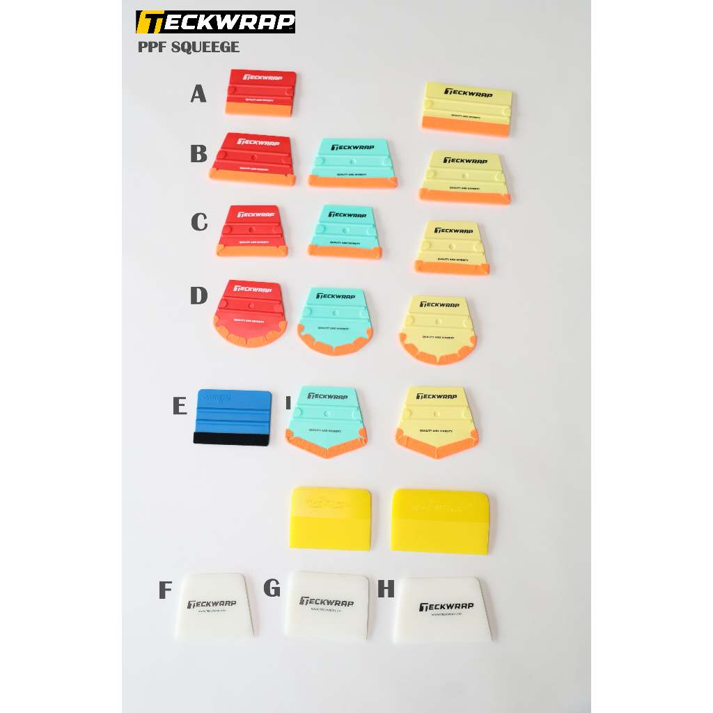 TECKWRAP Plastic Squeegee Car Vinyl Scraper Decal Applicator Tool ...