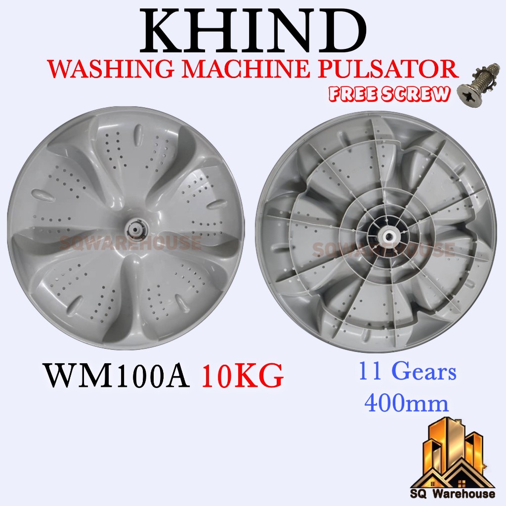 ORIGINAL WM100A WM120A KHIND WASHING MACHINE PULSATOR 10KG 12KG ...