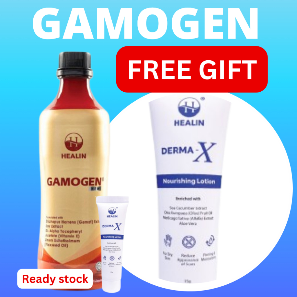 🔥🔥GAMOGEN 🔥🔥Gamat healin-ORIGINAL- WITH FREE GIFT | Shopee Malaysia