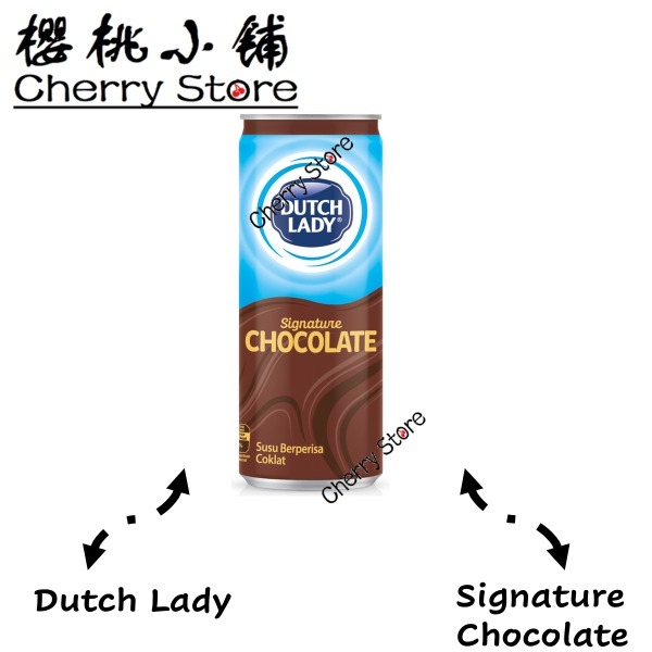 Dutch Lady Signature Chocolate Can Drink 240ML | Shopee Malaysia