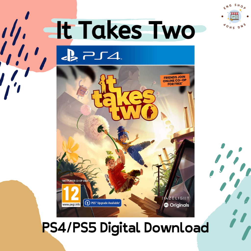 It Takes Two PS4 PS5 Digital Download Full Game (Active/Non-active ...