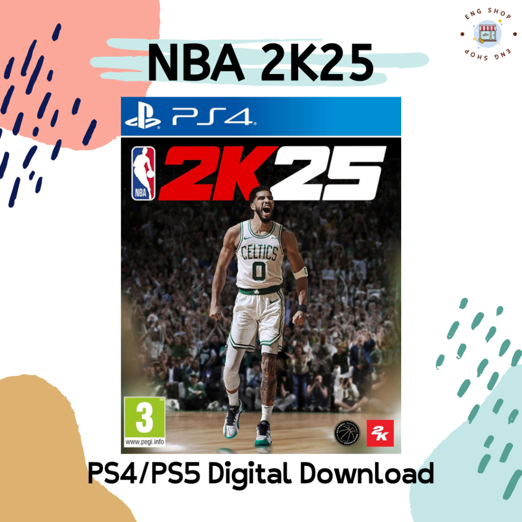 NBA 2K25 PS4 PS5 Digital Download Full Game (Active/Non-active ...