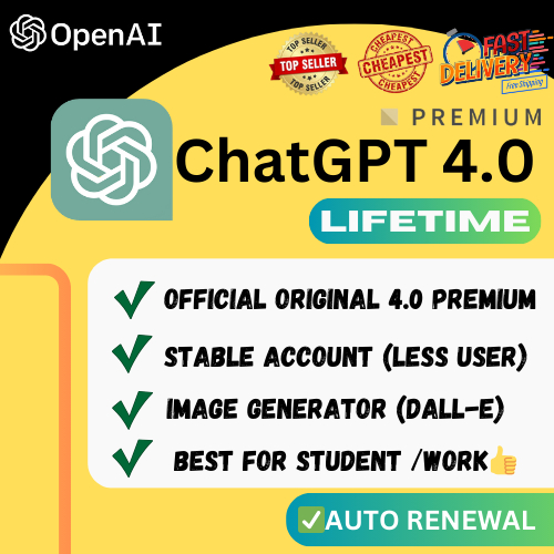 🔥NEW🔥ChatGPT 4 PLUS PREMIUM Plan | Windows Android IOS | Full Warranty ...