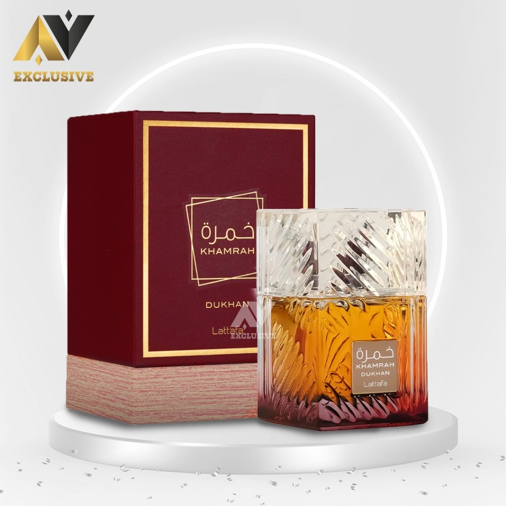 Khamrah Dukhan Perfume Lattafa Original For Men & Women EDP 100ml ...