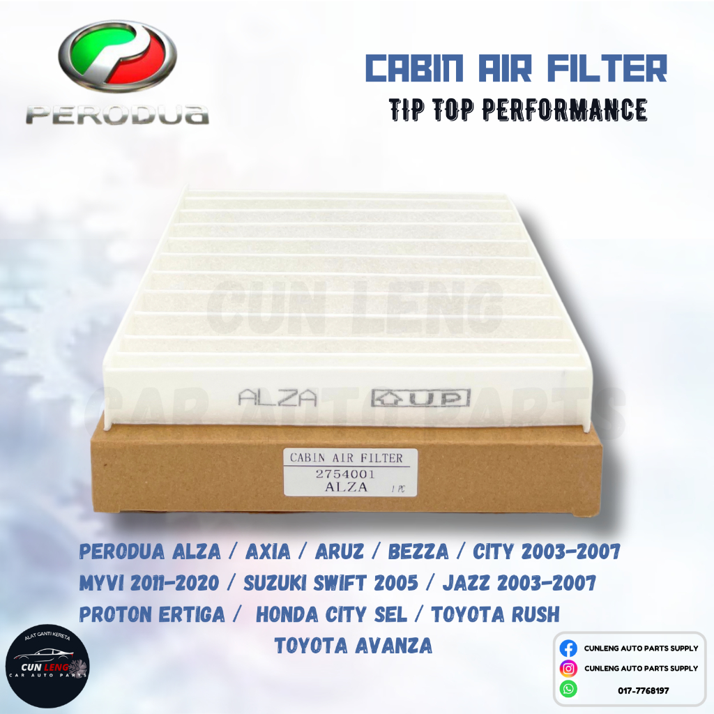 Perodua Alza / Axia / Aruz / Bezza / Myvi 2011-2020 / Swift 2005 / Jazz ...