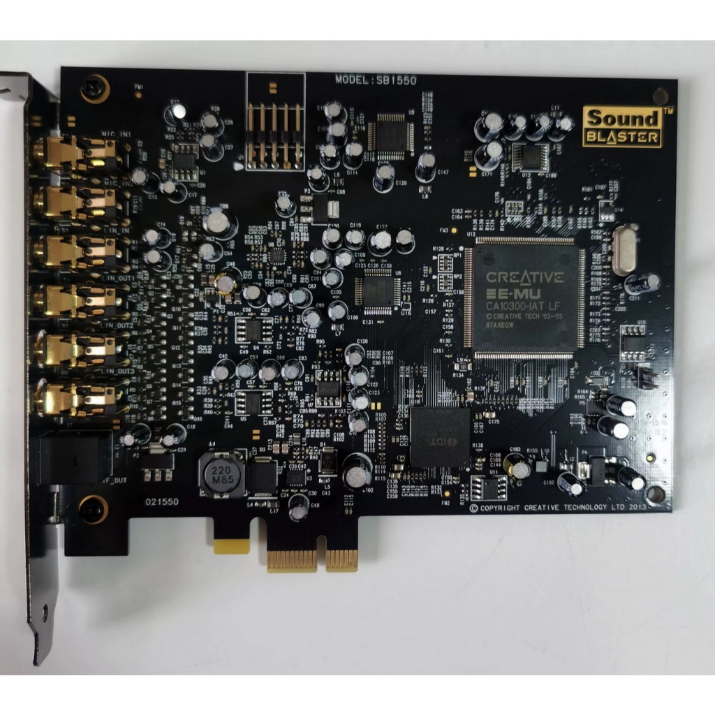 Creative Sound Blaster Audigy Rx PCIe Sound Card PC | Shopee Malaysia