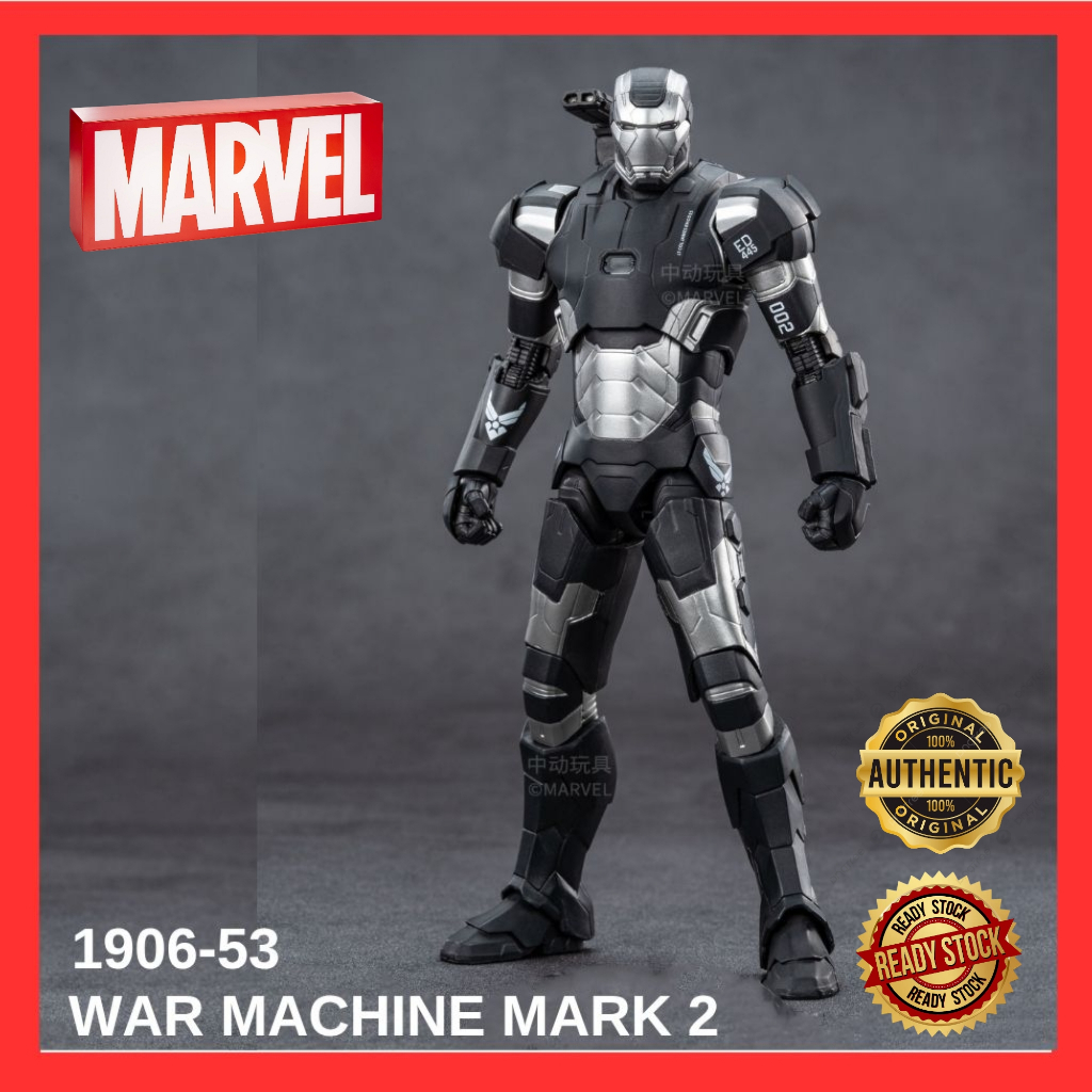 * READY STOCK * ZD TOYS Marvel Legends Series Iron Man (1906-53 WAR ...