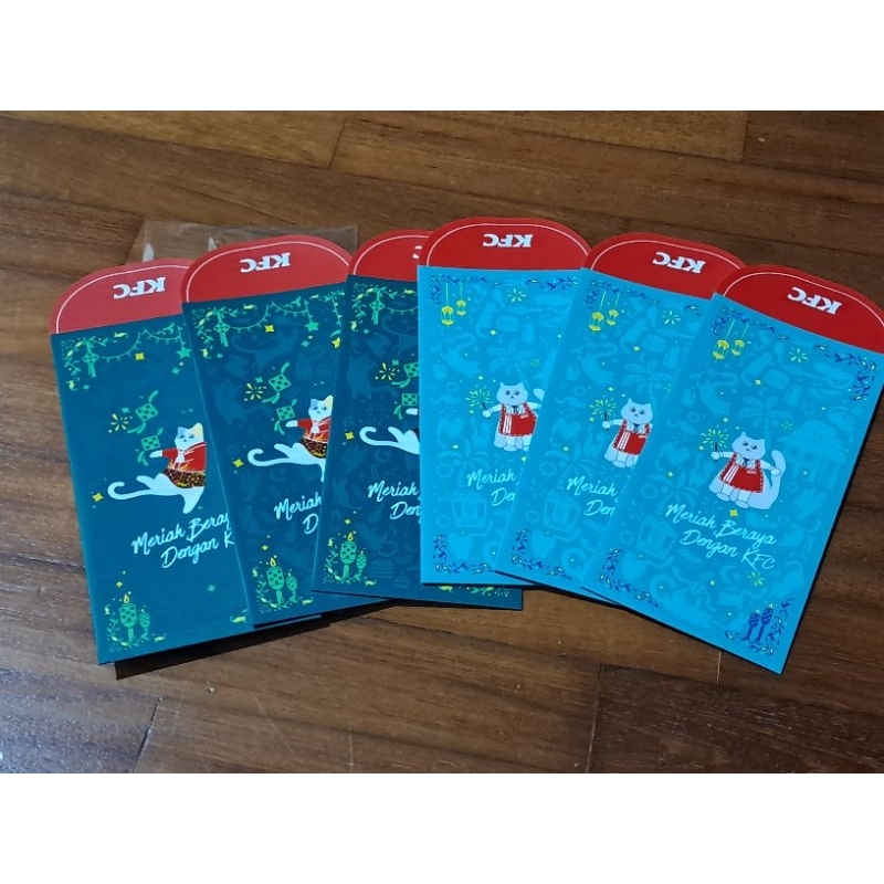 KFC Raya Envelope (6 pieces in a pack) | Shopee Malaysia