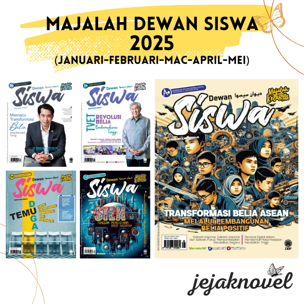 Dewan Siswa 2025 | Januari - Mei | Majalah | DBP | 1pcs | Shopee Malaysia
