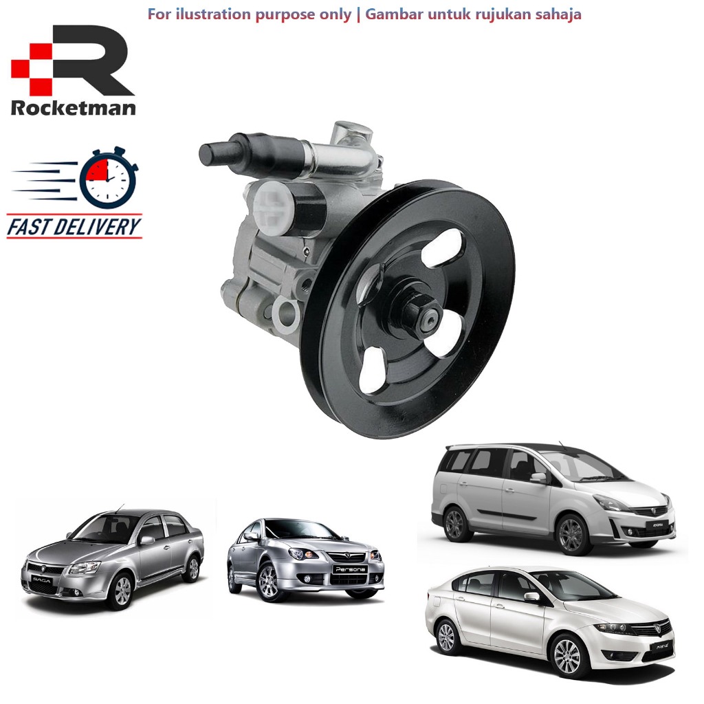 OEM POWER STEERING PUMP (NEW) PROTON SAGA BLM FLX SAGA VVT PERSONA ...