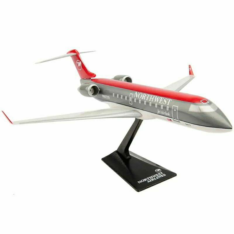 Northwest Airlines CRJ-200 1/100 Plastic display model | Shopee Malaysia