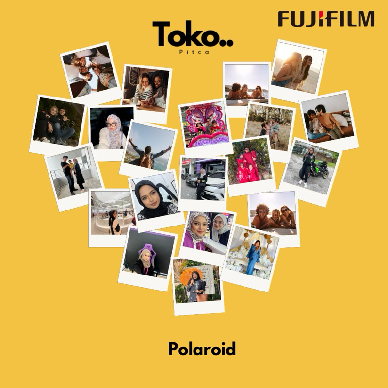 FUJIFILM CUCI GAMBAR POLAROID GLOSSY | Shopee Malaysia