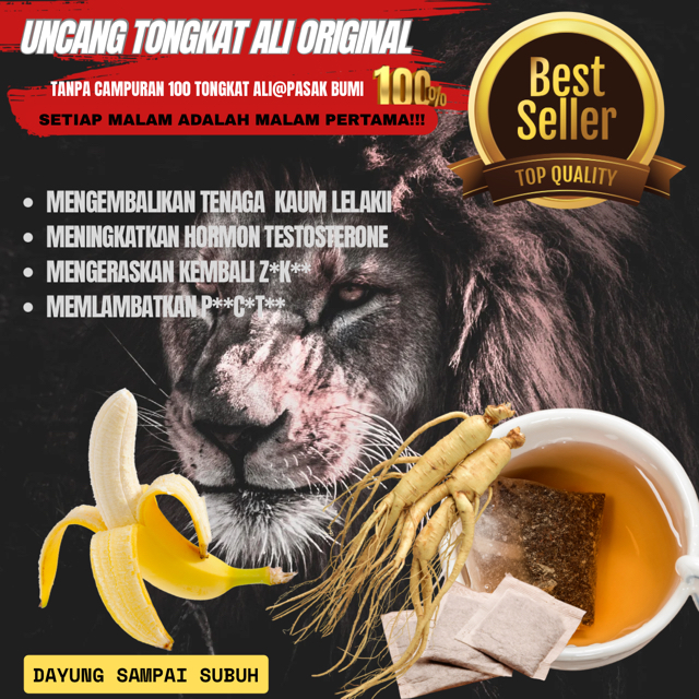 Tongkat Ali original ubat kuat lelaki | Shopee Malaysia